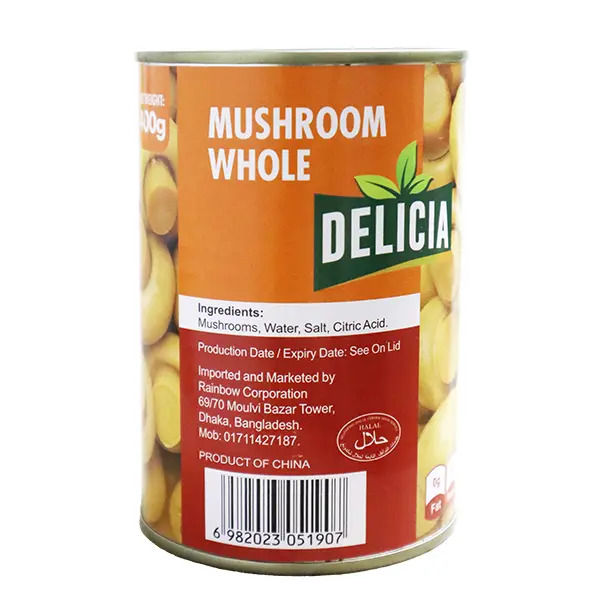 Delicia Mushroom Whole 400gm | Daraz.com.bd