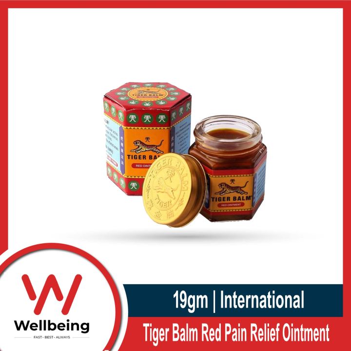 Tiger Balm Red Pain Relief Ointment - 19g - Made in Singapore | Daraz ...