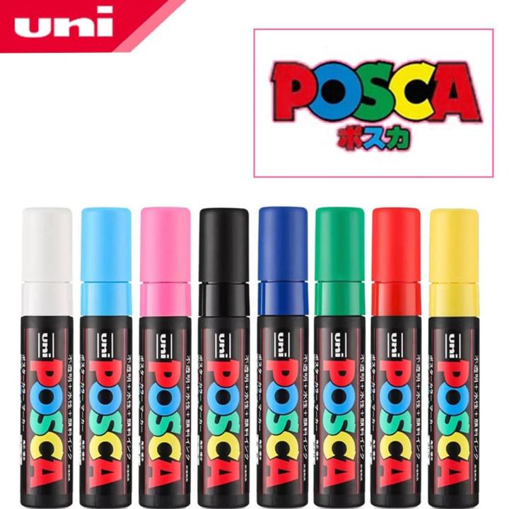 Uni Posca Marker Pen PC-17K POP Poster Water-based Advertising Pen ...