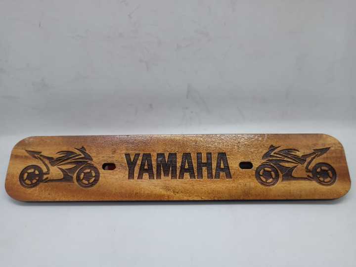 Yamaha Bike Brand LOGO Front Name plate for yamaha Motorcycle | Daraz ...