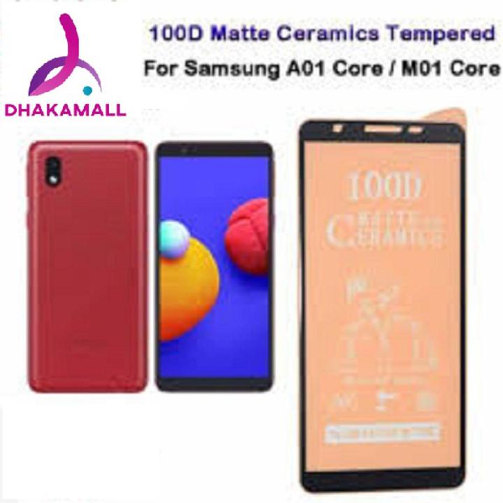 Samsung Galaxy A01 Core Matte Ceramic Screen Protector Film Ceramics ...