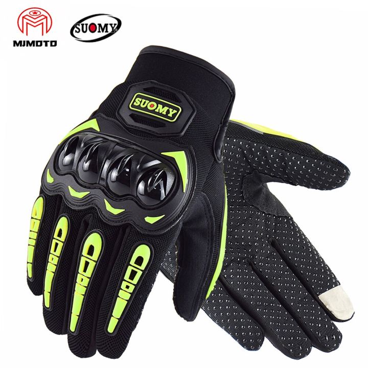 Suomy Full Finger Protective Motorcycle Gloves With Touch Screen ...