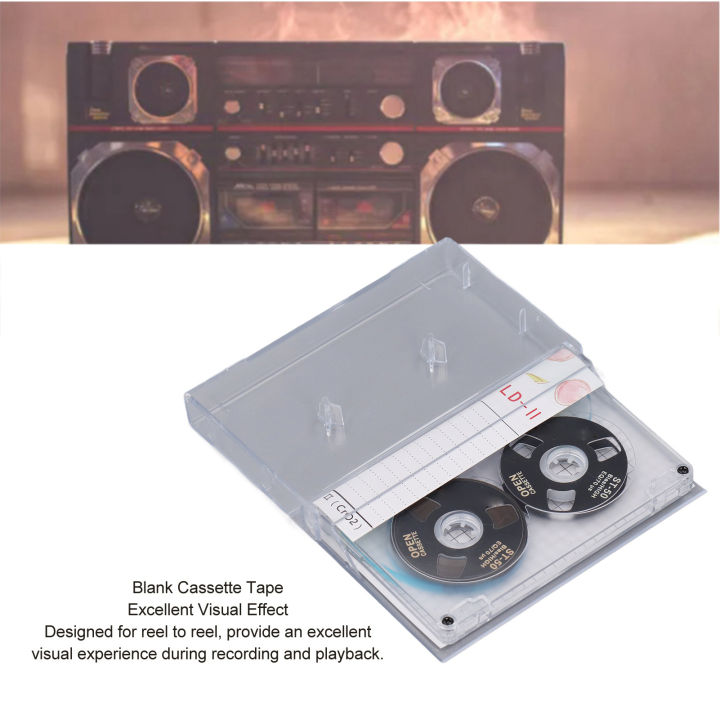 Blank Cassette Tape, Versatile Blank Voice Recording Cassette Tape for ...