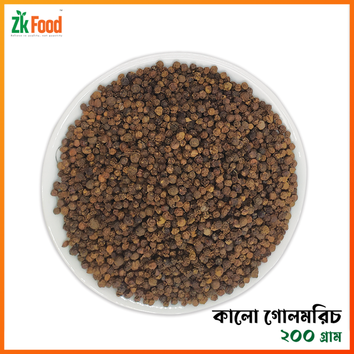 ZK Food Gol Morich (Black Pepper) 200g | Daraz.com.bd