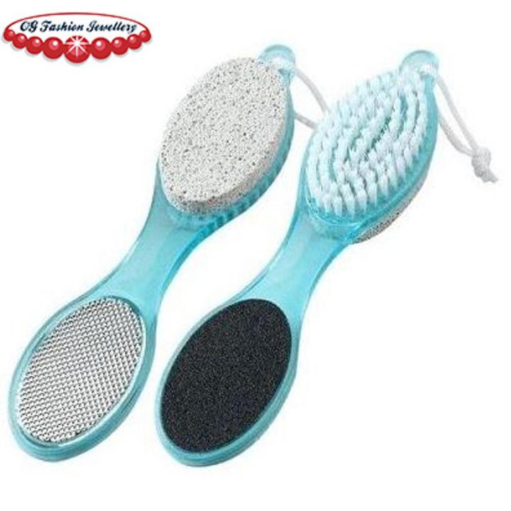 4 Step Multi-use Foot Care Brush Pedicure Paddle | Daraz.com.bd
