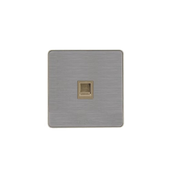 Wener Luxury Series CAT-6 Data Internet Network Jack Plug Dual ...