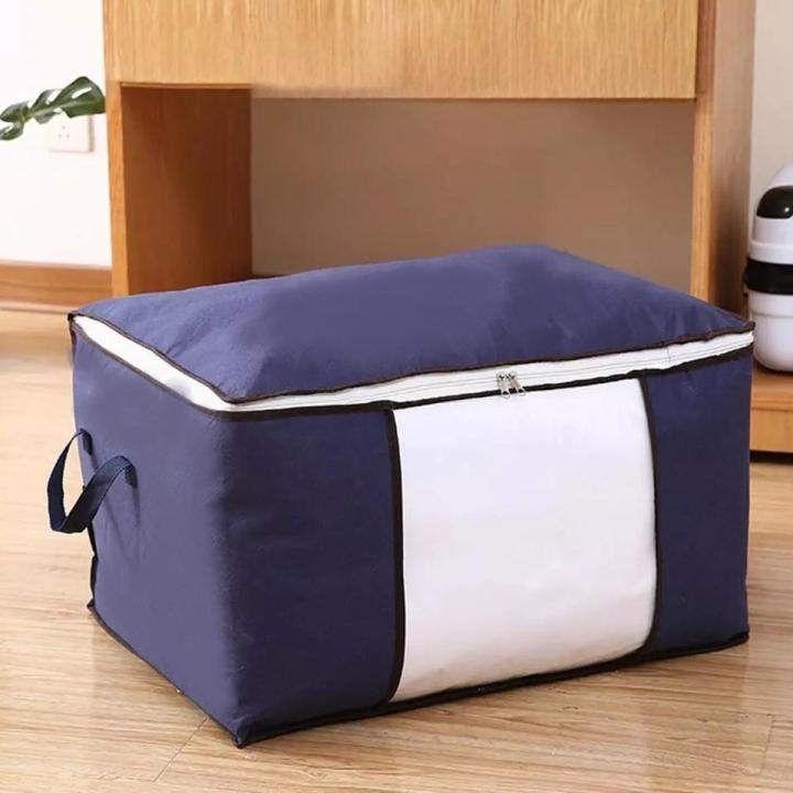 King Size Quilt Storage Bags. Blankets Organizer, Cloth Organizer ...