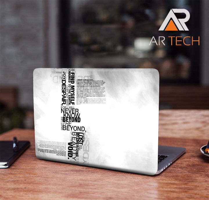 Find Myself Removeable Laptop Sticker for Back Side skin for any kind ...