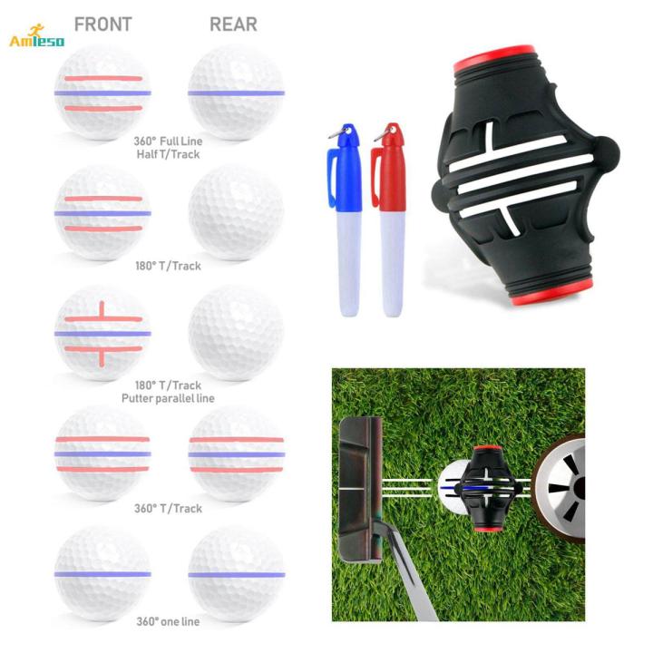 Golf Ball Liner, Golf Ball Marking, Template 3 Line Durable, Golf Ball ...