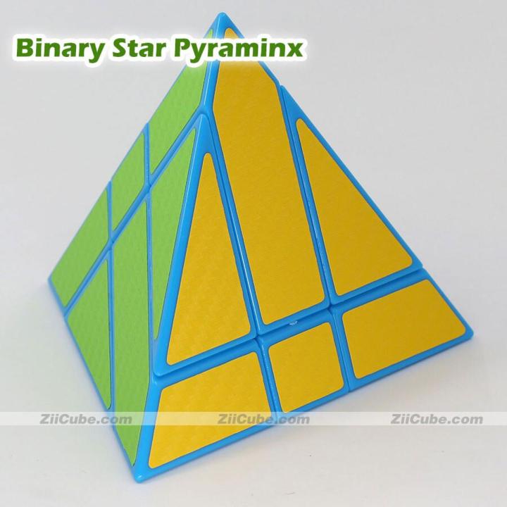 【happy one】Magic Cubes ziicube Pyramid Stickers כדורי מגנט 4 s Twist ...