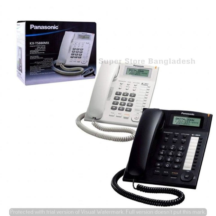 Panasonic_ KX-TS880MX T&T Landline Caller ID Telephone Set Device ...