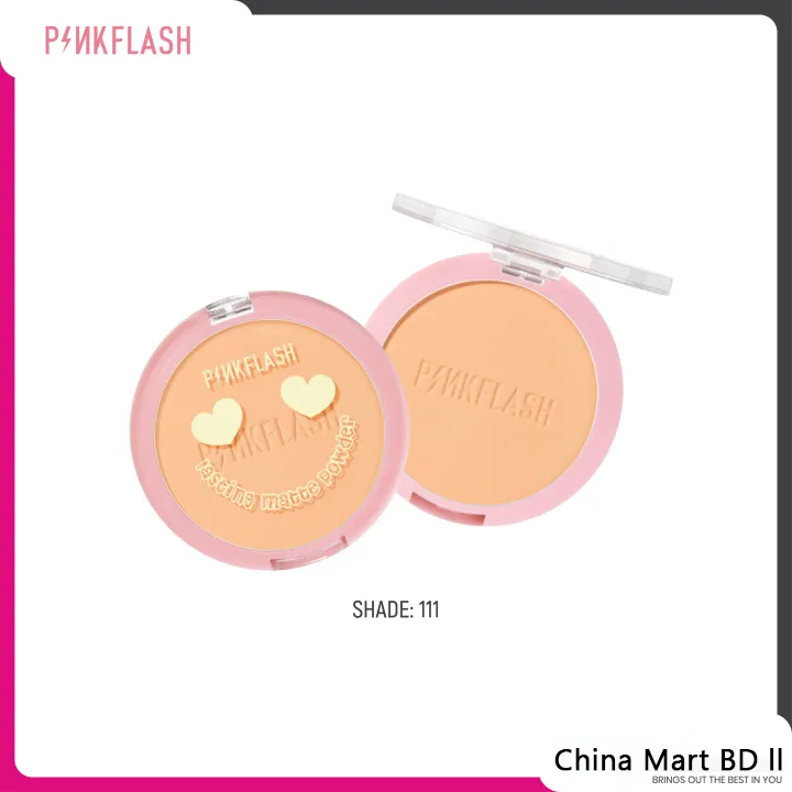 PINKFLASH Lasting Matte Pressed Powder-Shade 111 | Daraz.com.bd