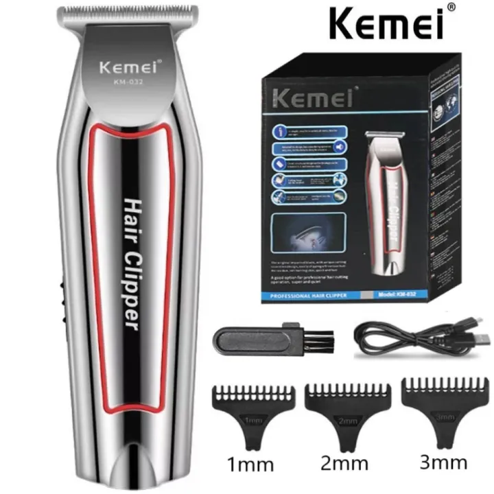 Kemei Professional Hair Trimmer Electric Beard Trimmer For Men Hair Clipper Hair Cutter Machine ...