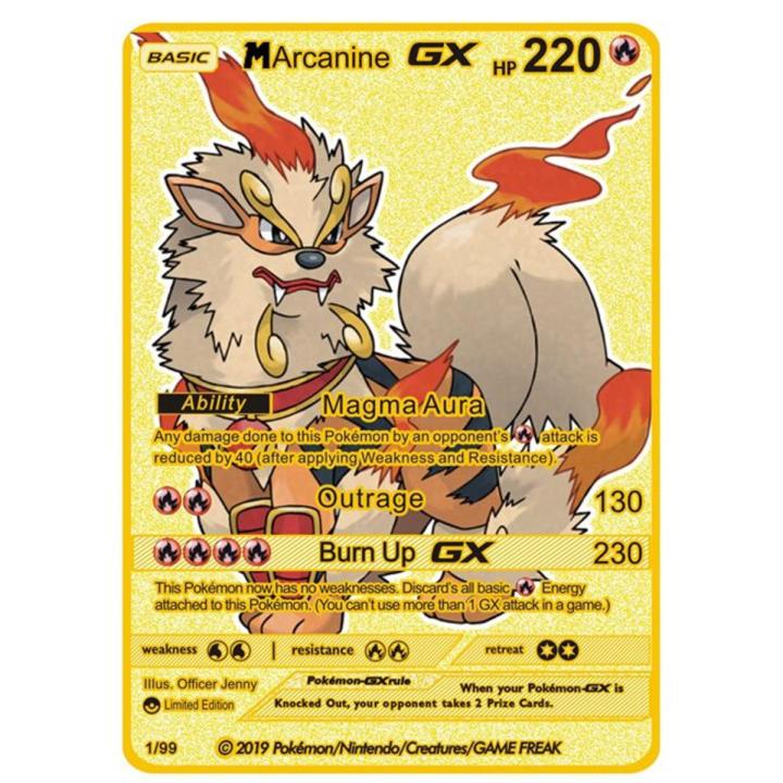 【Serendipity party】English Pokemon Cards Metal Mgyarados Ex Charizard ...