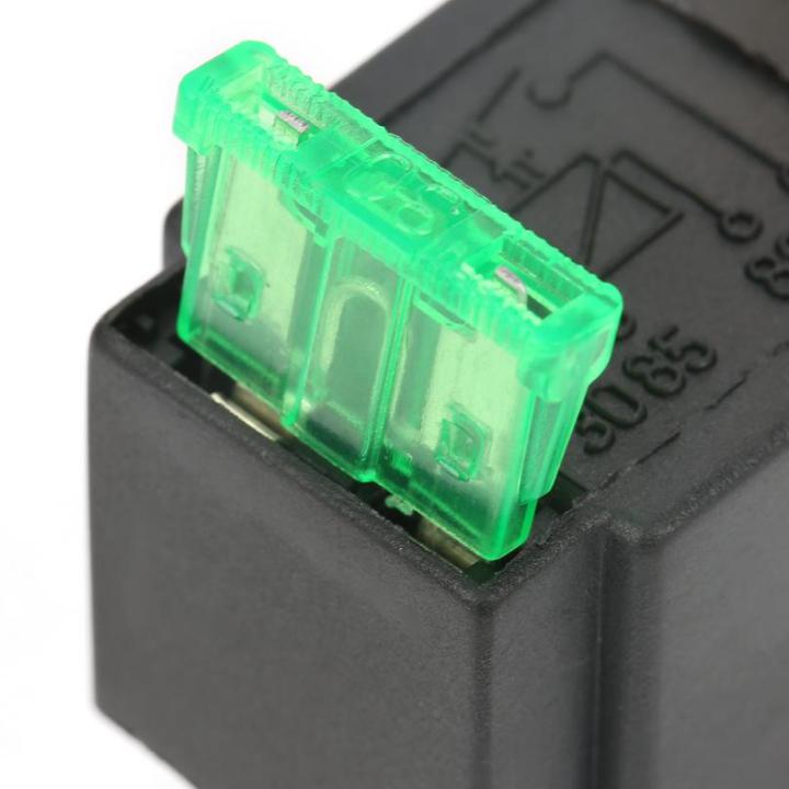 4-Pin DC 12V 30A Car Relay Normally Open Cont ts F OnOff w/ Br ket ...