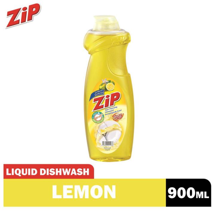 Zip Lemon Dishwashing Liquid Bottle 900ml | Daraz.com.bd