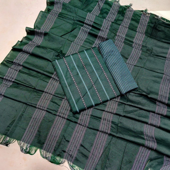 Barmis Tat Cotton Three-Piece Shalwar Kameez for Women | Daraz.com.bd