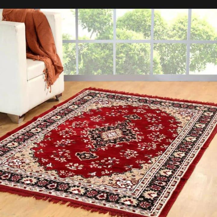 Red carpet Turkey style Carpet luxurious 4feet*6feet(red) by Top Zone ...