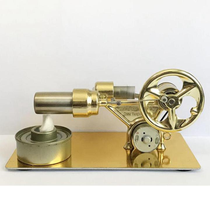 Mini Hot Air Stirling Engine Motor Model Stream Power Physics ...