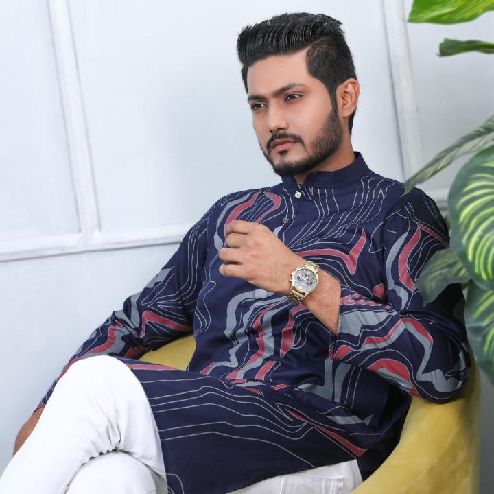 Swapon's World Eid Special Men's Panjabi - 18901P | Daraz.com.bd