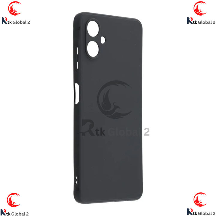 Silicone case For Samsung Galaxy A07 4G // Case Soft Silicone Liquid ...