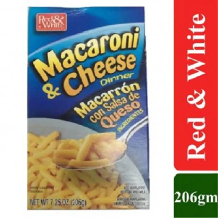 Red & White Macaroni and Cheese - 206gm | Daraz.com.bd