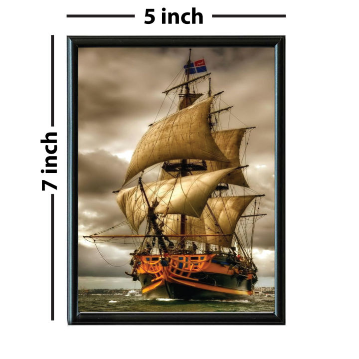 5x7 inch room decoration frame wallmate for wall decoration boat ...