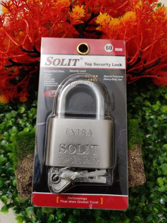 Solit Top Security Padlock 60mm | Daraz.com.bd