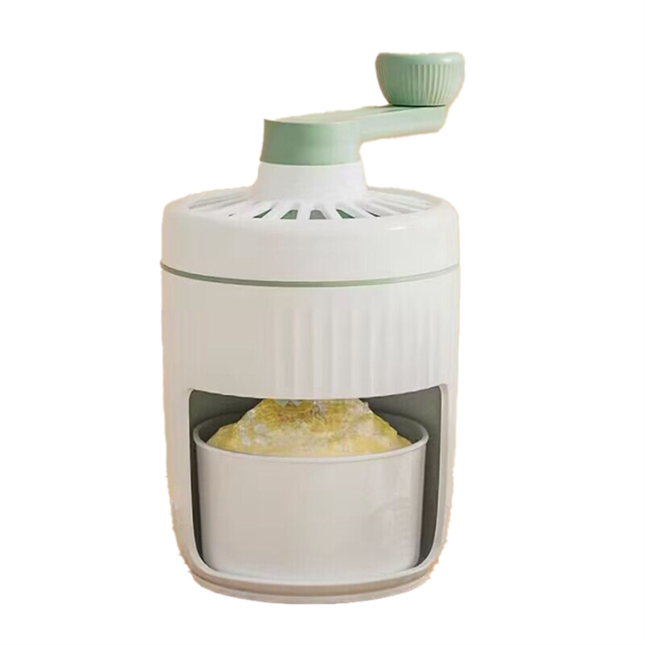 Manual Rotary Portable Ice Crusher Shaved Ice Machine,A | Daraz.com.bd