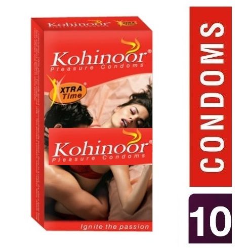 Kohinoor Xtra Time Pleasure Condoms - 10PCS - Condom | Daraz.com.bd