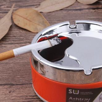 Stainless steel cigarette ashtre | Daraz.com.bd