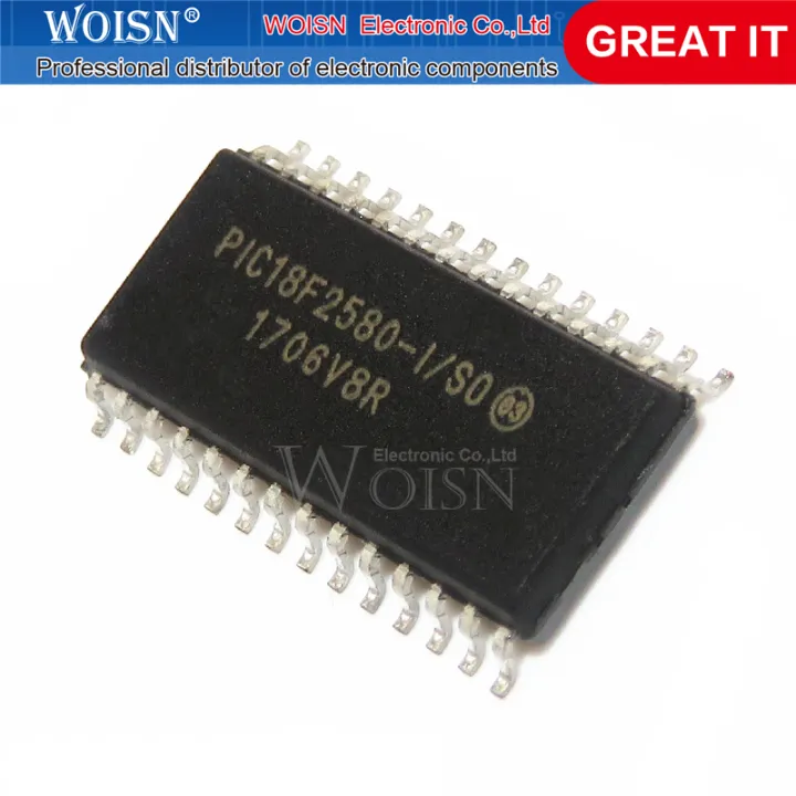 5pcs PIC18F2580-I/SO PIC18F2580 SOP-28 | Daraz.com.bd