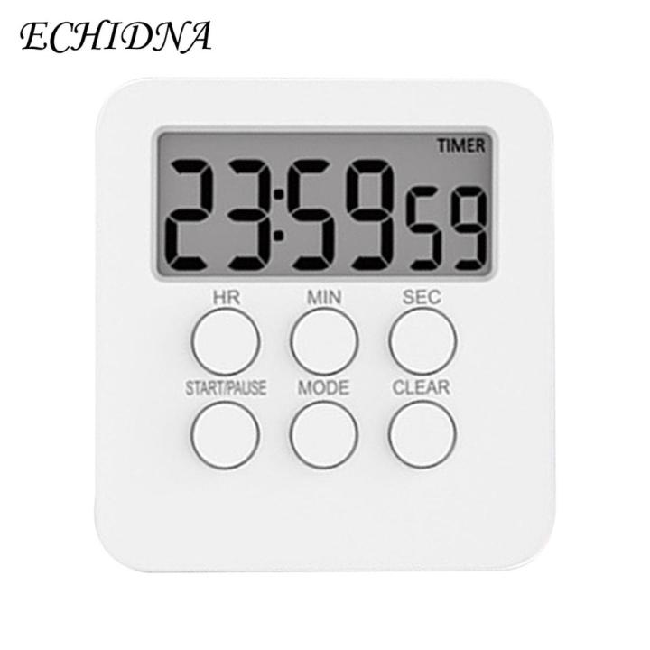ECHIDNA Countdown Timer Plastic Electronic Flashing Remind Studying Timer | Daraz.com.bd