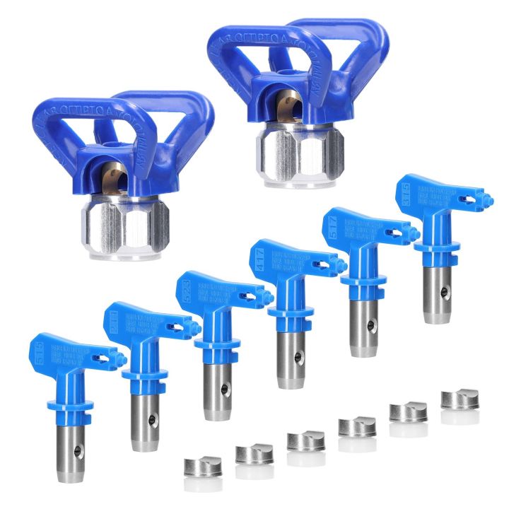 Airless Paint Nozzles Set Reversible Spraying Machine Tips Airless ...