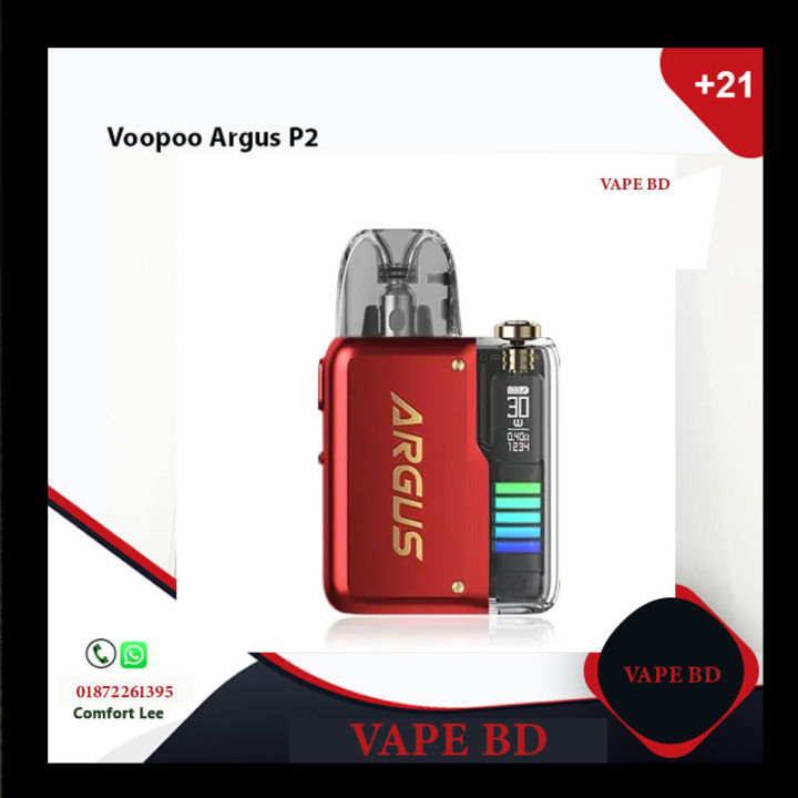 Voopoo Argus P2 Vape Kit 1100mAh Pod System Kit | Daraz.com.bd