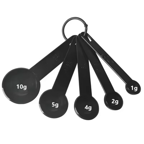 Measuring Cups & Spoons (Black) 1g to 10g | Daraz.com.bd