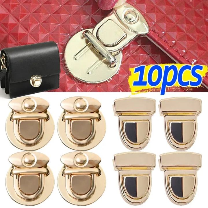 1-10Pcs/Set Button Clasp Catch Purse Thumb Buckle Fasteners Wallet ...