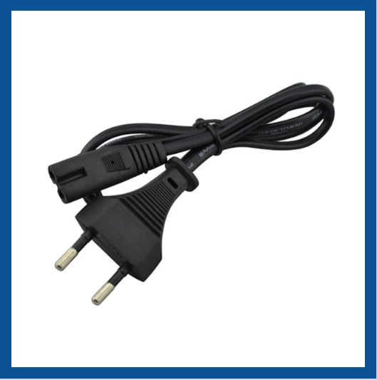 2 Pin Adapter Power Cable AC Cord 220V 6A 1Meter | Daraz.com.bd