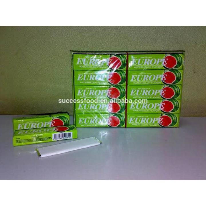 Europe chewing gum(Strawberry,Banana,Pineapple,Watermelon,Apple) Any ...
