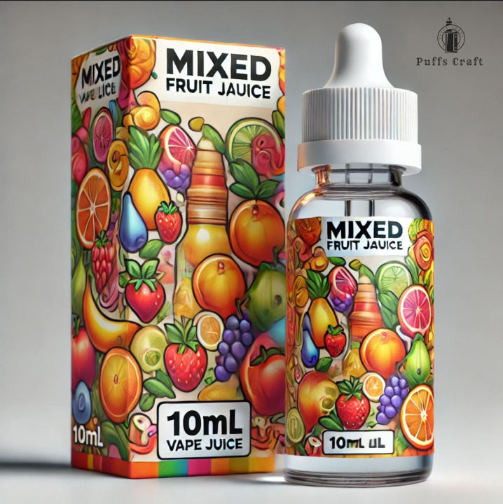 10 ML Mix Fruit Flavor liquid Vape Juice | Daraz.com.bd