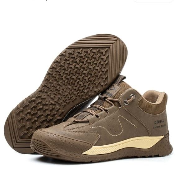 DINGGU safety shoes/ Steel toe and steel mid sole safety shoes/ Light ...