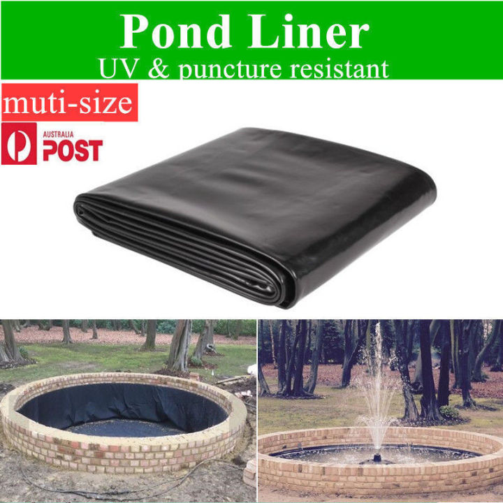 Fish Pond Liner Gardens Landscaping Pools PVC Membrane Reinforced 20Yrs ...