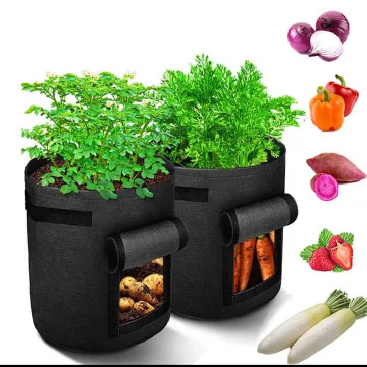 Premium Quality GEO Bag Vegetable potato bag (Dia 16" Hight 18") -1 PCS ...