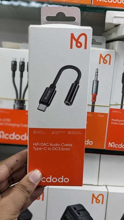 Mcdodo CA-756 HiFi DAC Type C To 3.5mm Audio Converter | Daraz.com.bd