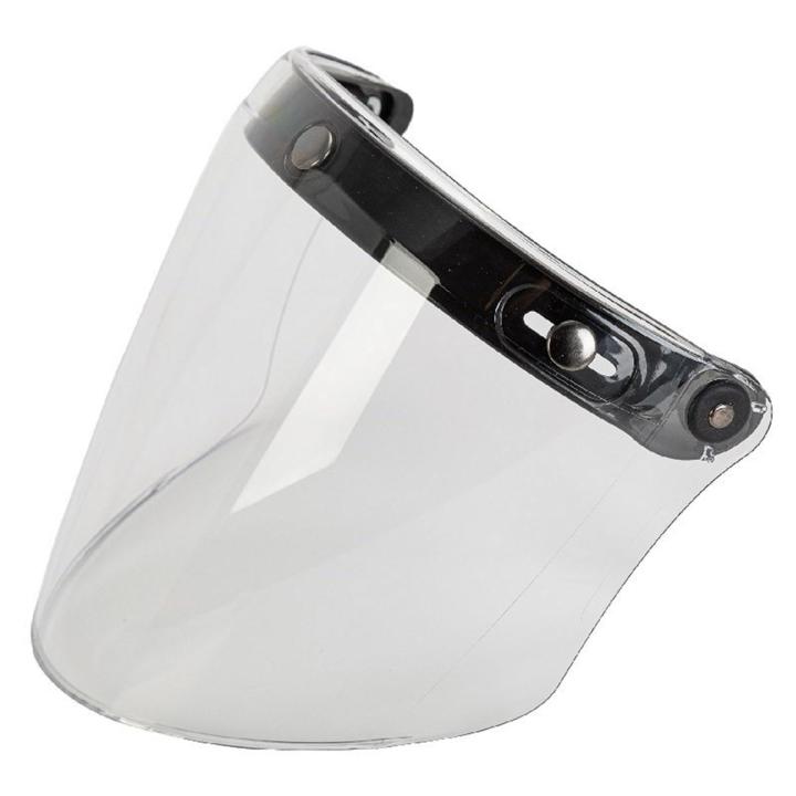 SL 3 Button Motorcycle Helmet Lens Helmet Retrofitting With Windshield ...
