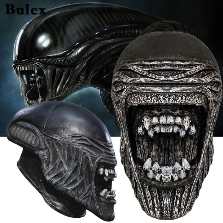 Bulex Alien Predator Cosplay Latex Mask Horror Helmet Monster Masks ...