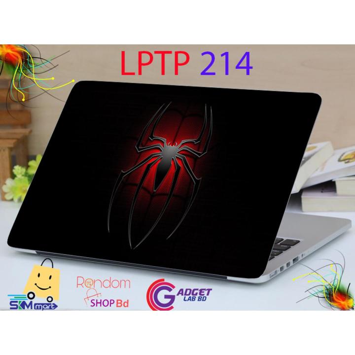 Spider Laptop Sticker - Laptop Sticker | Daraz.com.bd