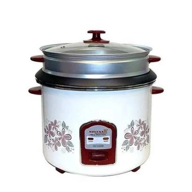 Novena Fast Cooking Rice Cooker-1.8 Two Pot | Daraz.com.bd