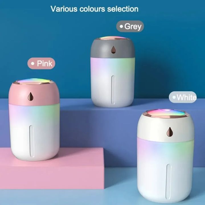 PORTABLE WATER DROP HUMIDIFIER USB DESKTOP INDOR AIR ATOMIZATION SPRAY ...