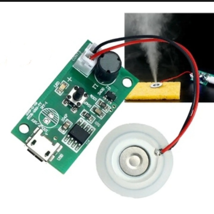 Ultrasonic Mist Maker Atomizing Fogger Humidifier Module D20mm Mist ...